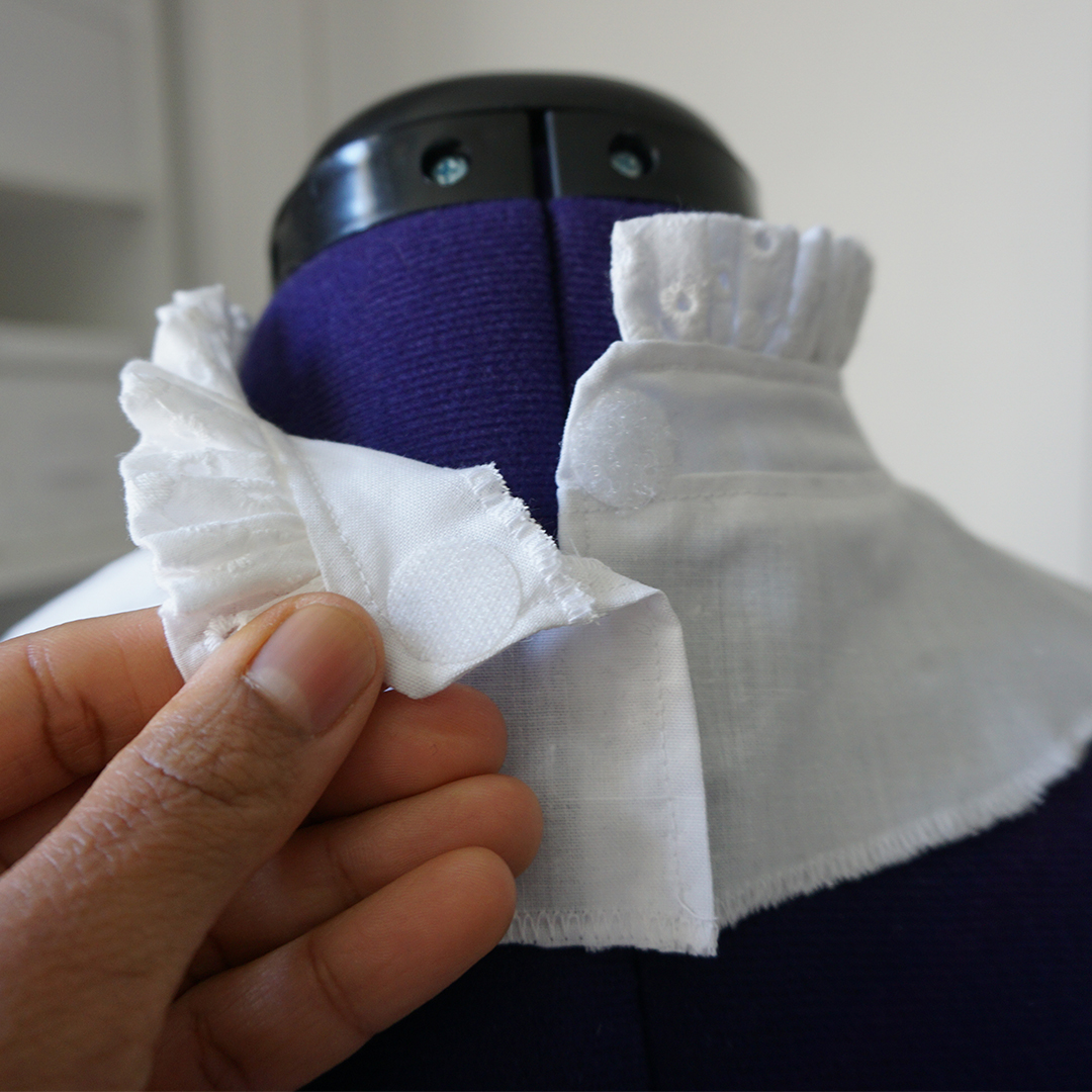 Le patron du col victorien amovible - Les lubies de Cadia